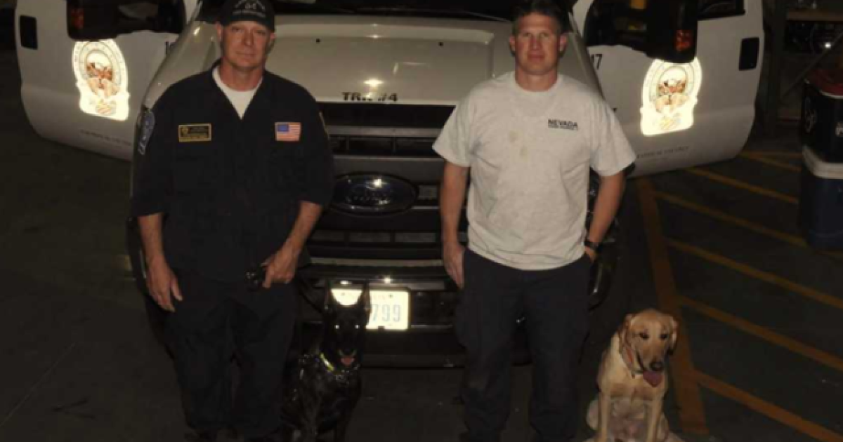 Clark County K9 teams assist Camp Fire recovery