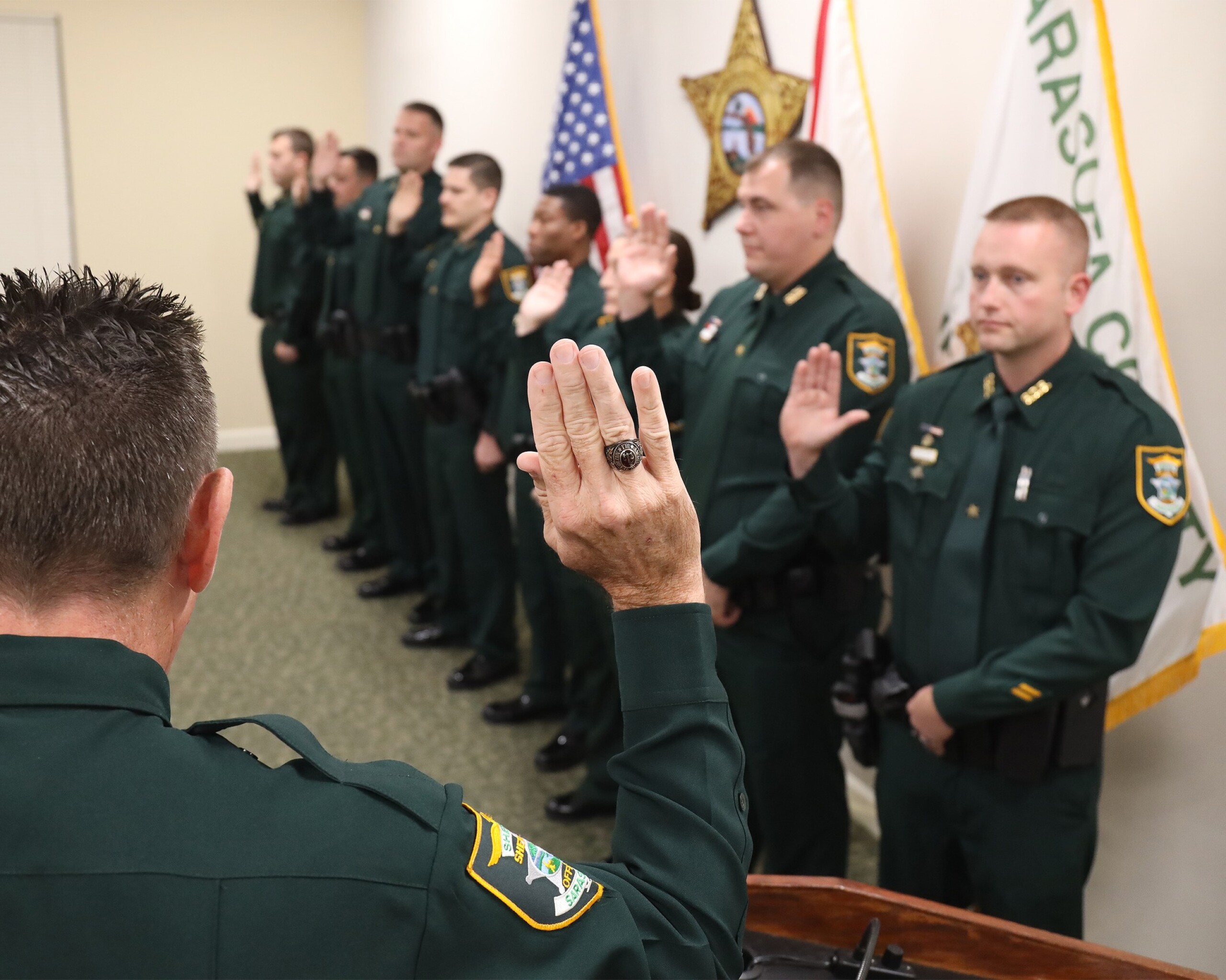 IN PICTURES: Local Sheriffs sworn in across Southwest Florida