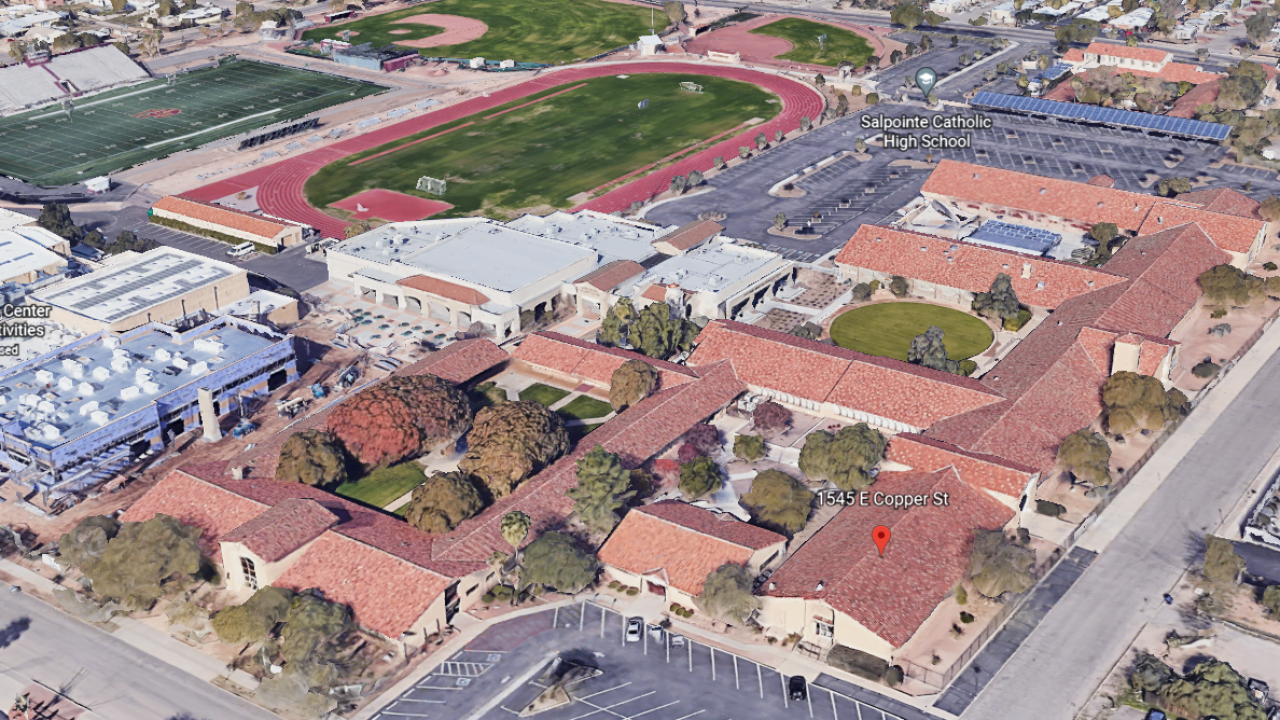 26-year-old man arrested for arson after Salpointe HS fire 26-year-old man arrested for arson after Salpointe HS fire