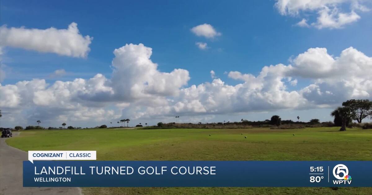 What makes Palm Beach County's Park Ridge Golf Course so unique?