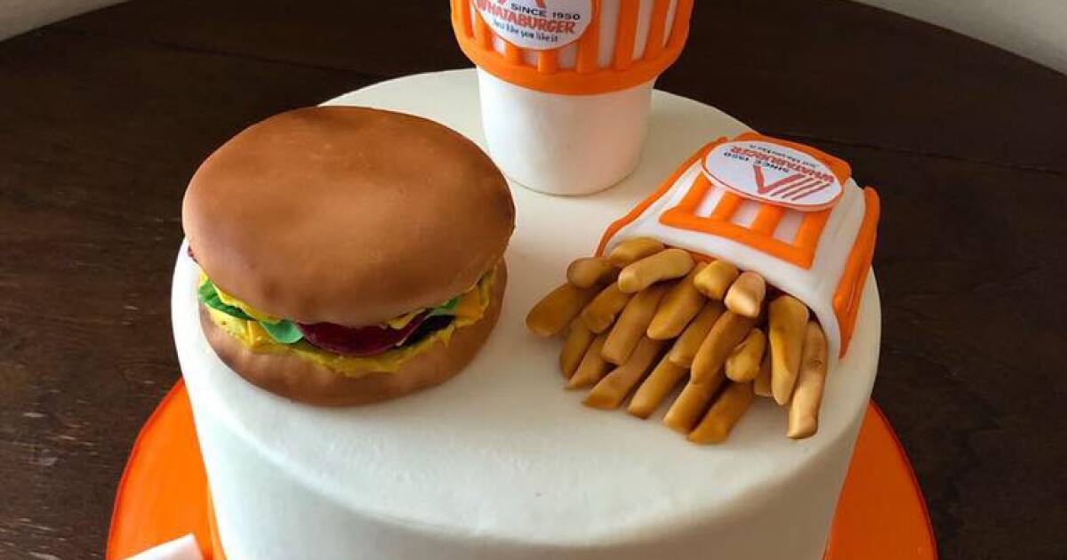 WHATA-CAKE: Houston-based baker creates Whataburger cake