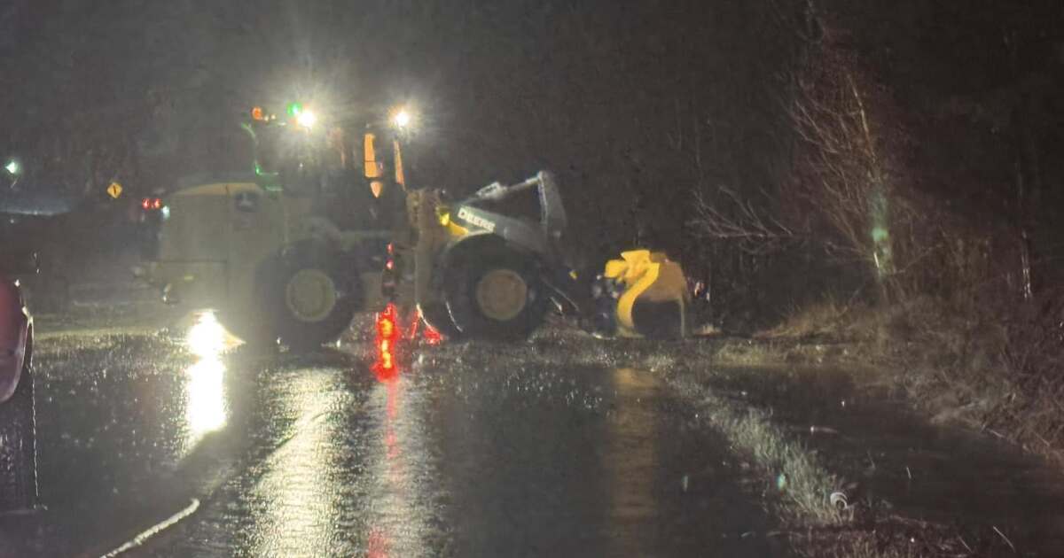 Fire department responds to landslide on KY 11