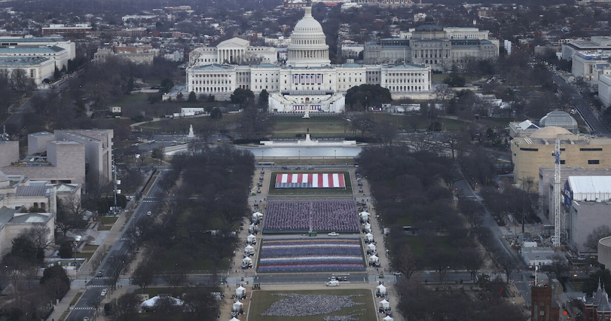 Inauguration: Hidden meanings behind the 'Field of Flags'