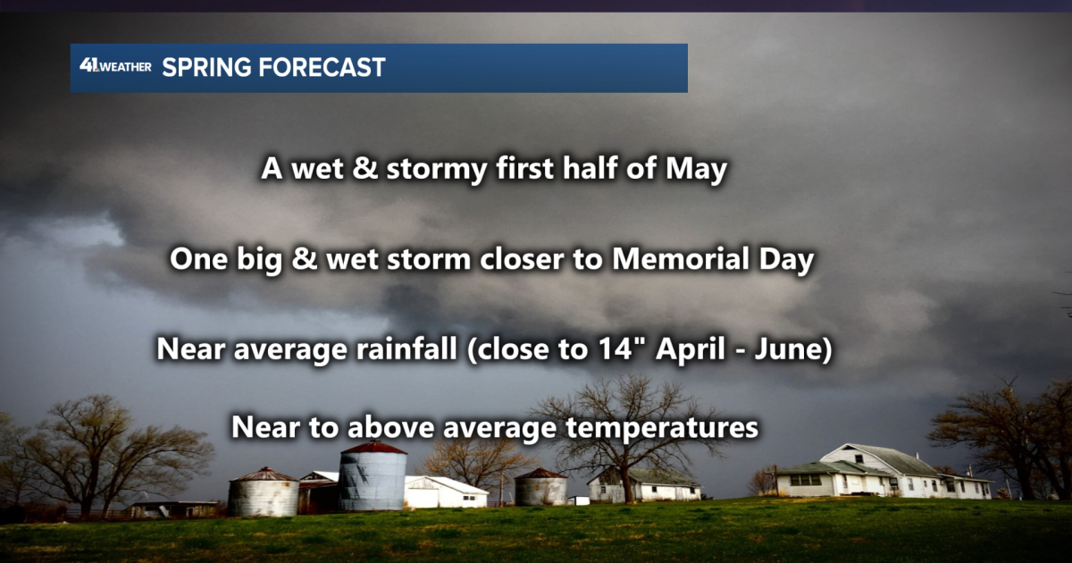 Spring weather forecast predictions from Gary Lezak's LRC