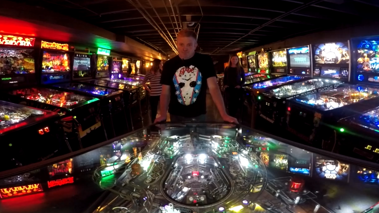 The world of a competitive pinball player