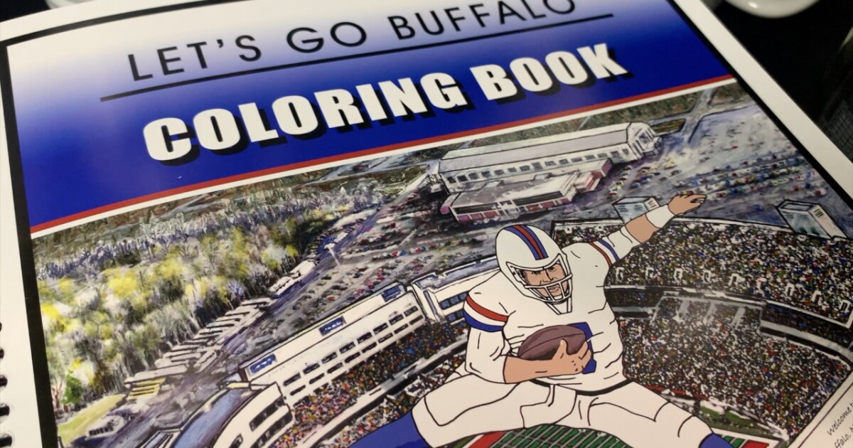 football stadium.coloring book