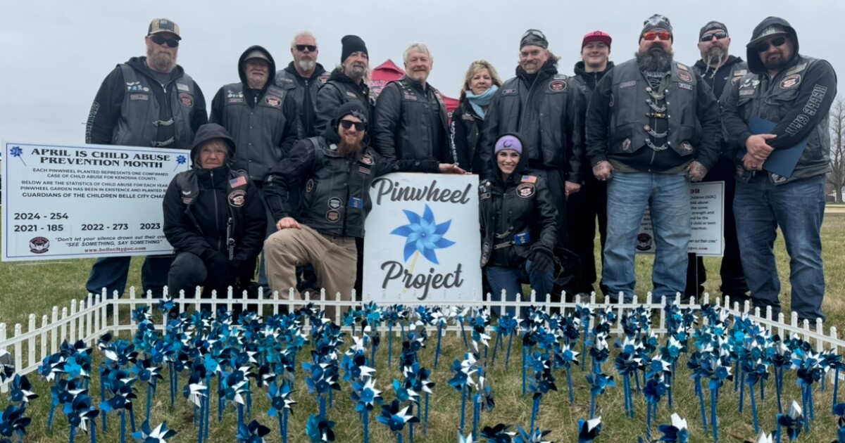 Kenosha biker group creates a safe space for kids facing abusers in court