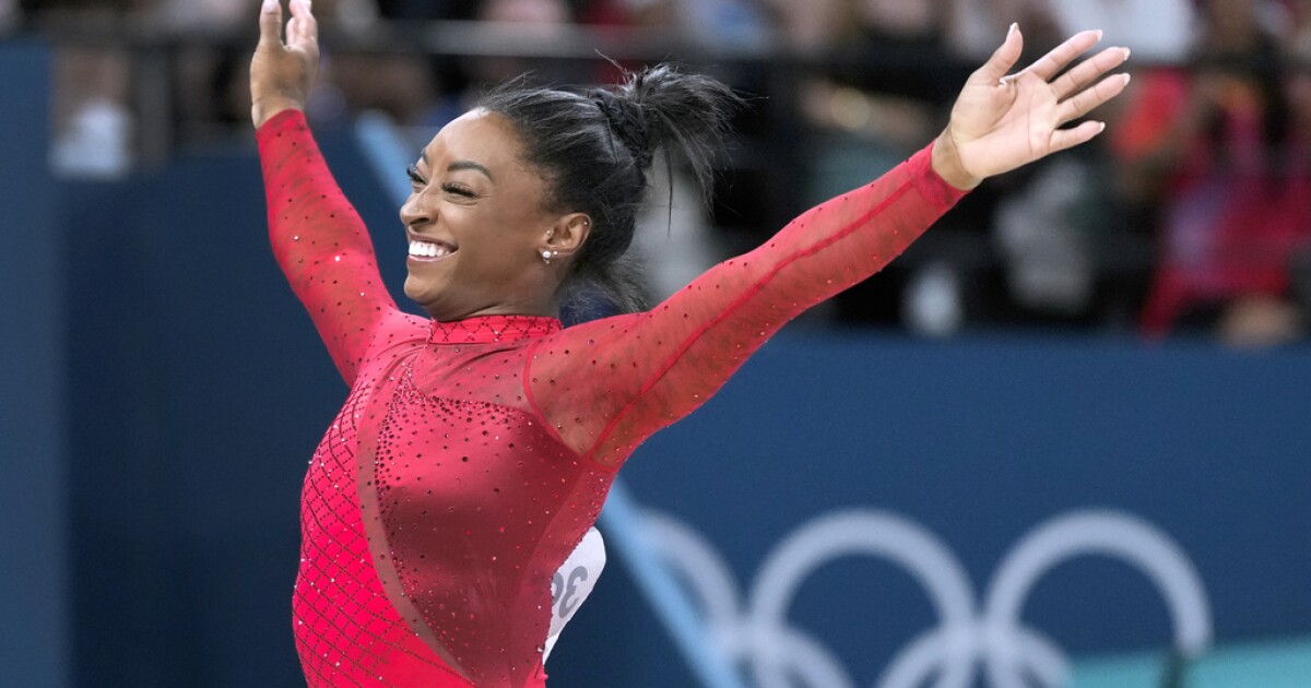 Simone Biles Clinches Third Gold Medal at Paris Olympics with Vault ...
