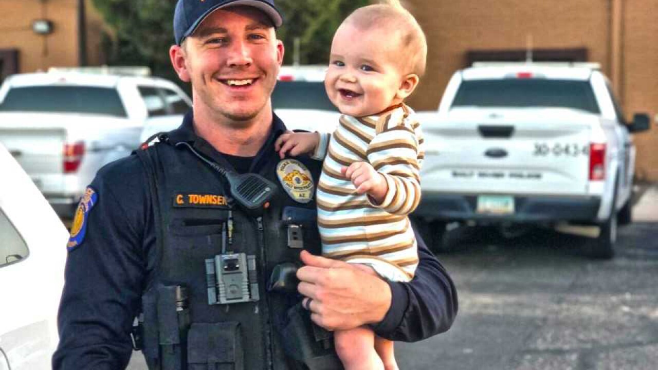 Memorial held for Salt River Police Officer Clayton Townsend