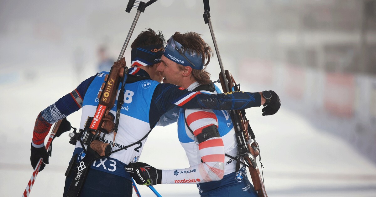 U.S. biathlete Campbell Wright earns first-ever World Cup podium
