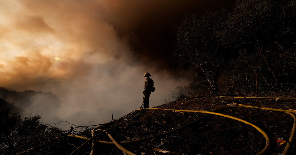Arson arrest made in LA wildfire that forced evacuations