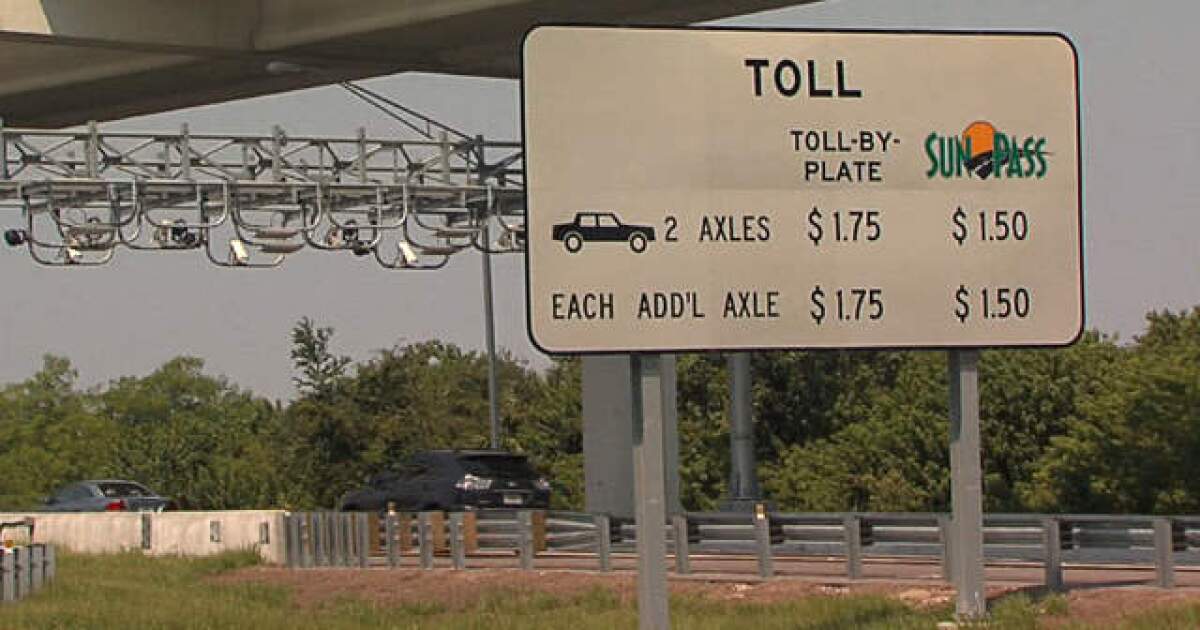 Florida tolls to remain suspended until Monday, October 14