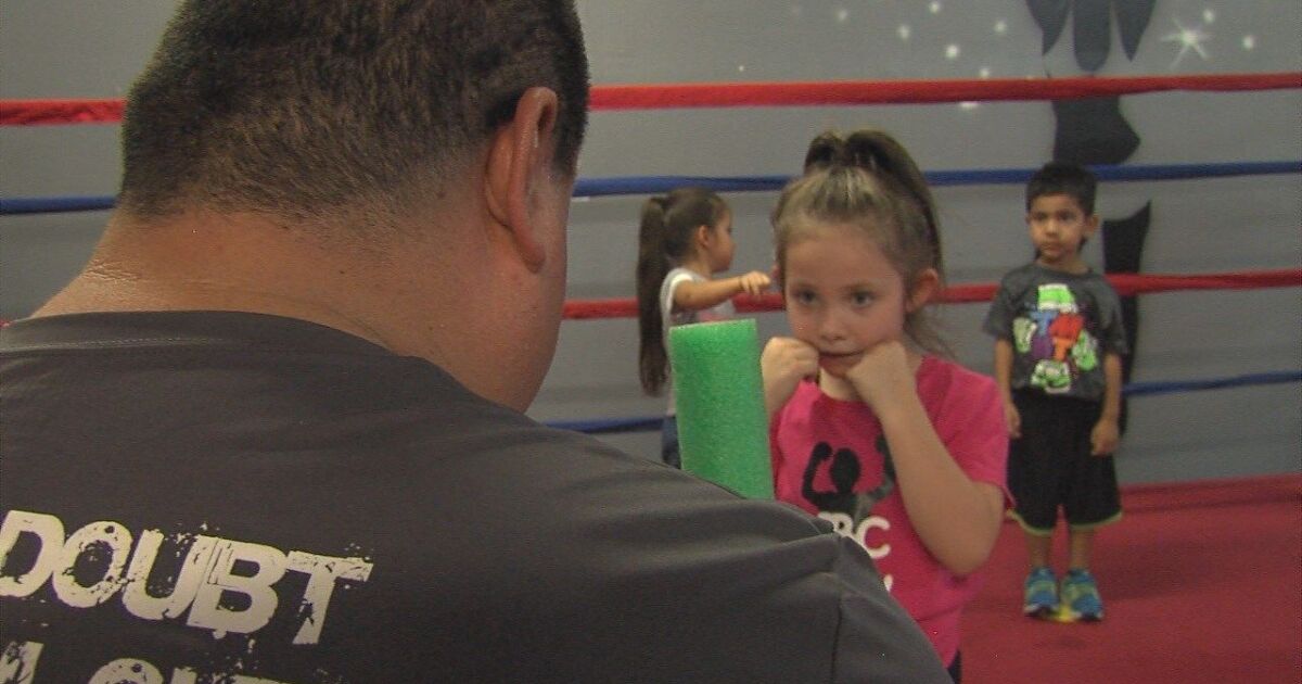 "Boxing Babies" learn toughness and fun at Waco Boxing Club