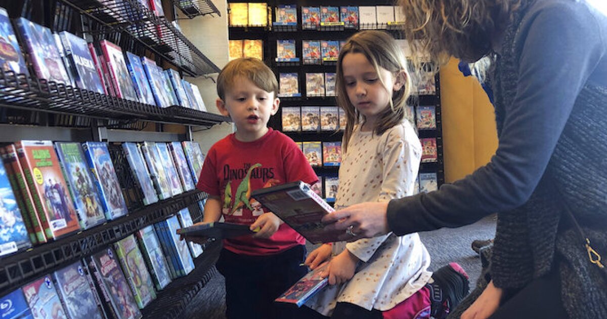 Free Blockbuster allows community to take a movie, leave a movie