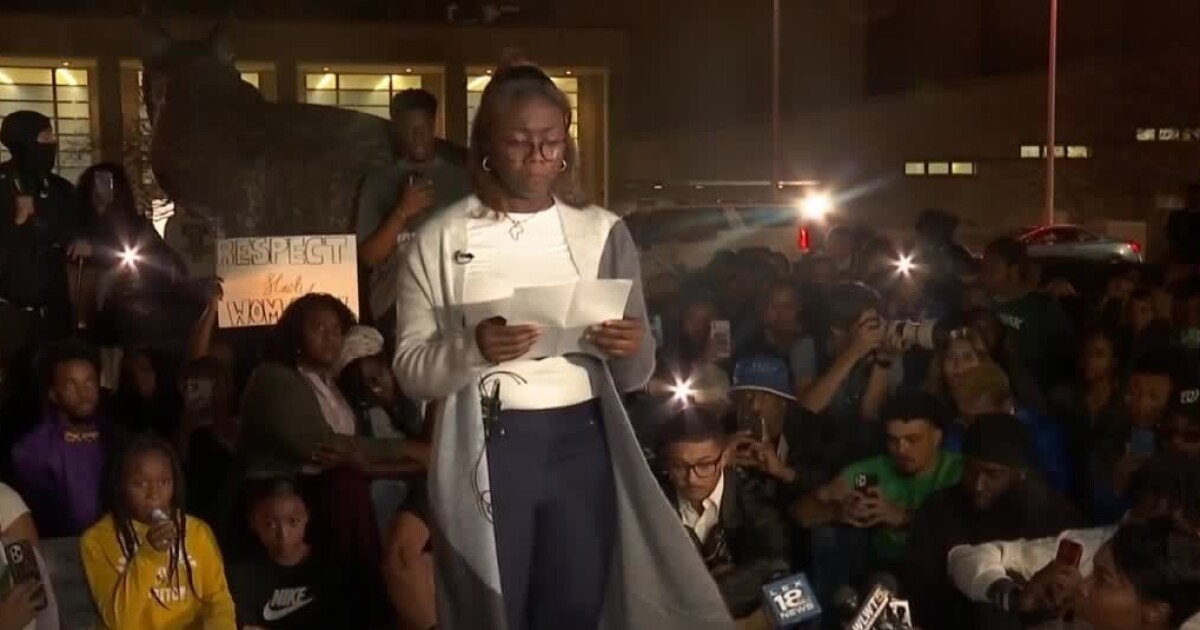 University of Kentucky students march after racist incident caught on camera