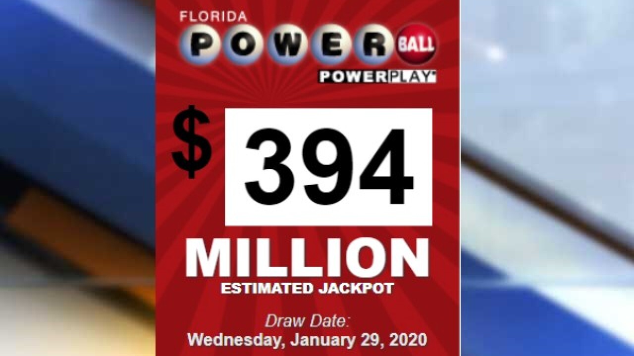 Winning Powerball ticket sold in Southwest Florida