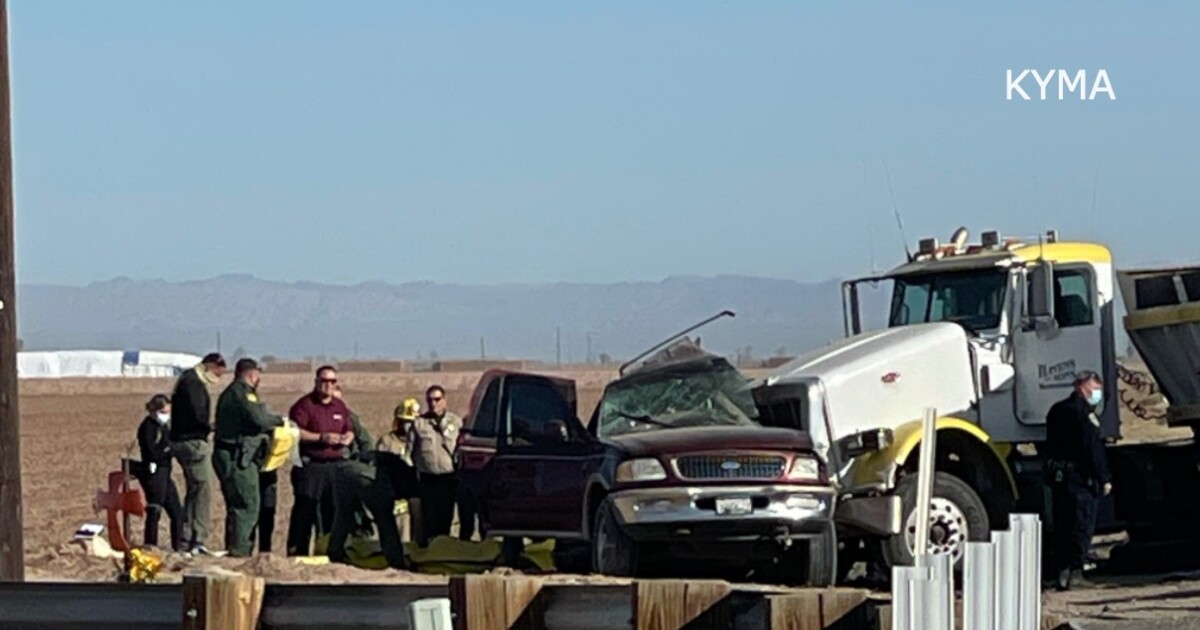 At least 13 killed in accident near Mexican border