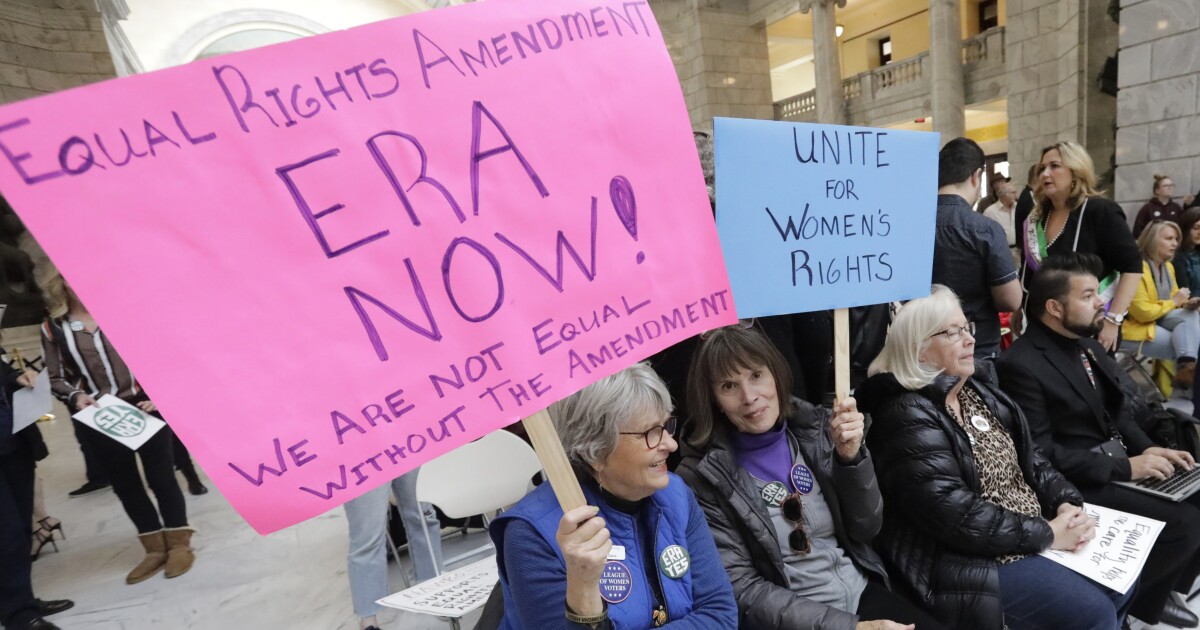 Equal Rights Amendment not being added to Constitution