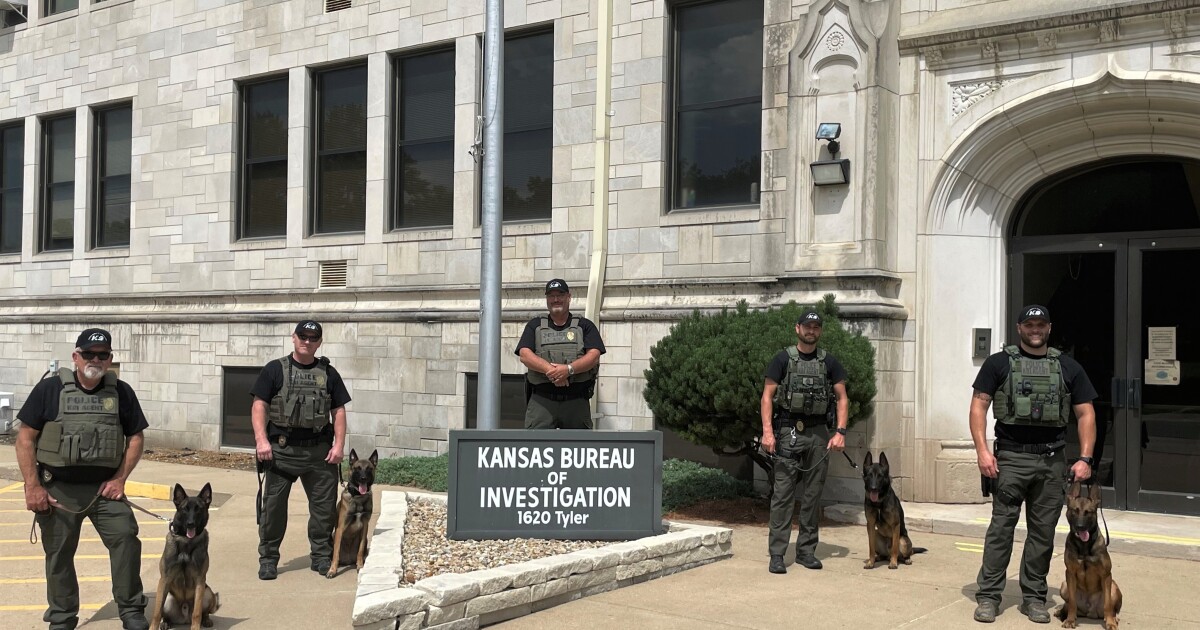 KBI's first-ever K-9 unit sees success in fentanyl seizures