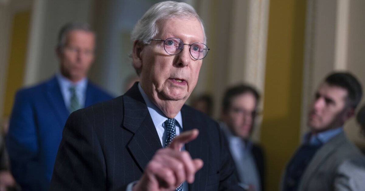 Mitch McConnell will step down as the Senate Republican leader in November