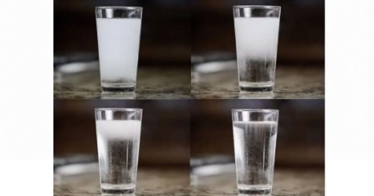 tap water cloudy