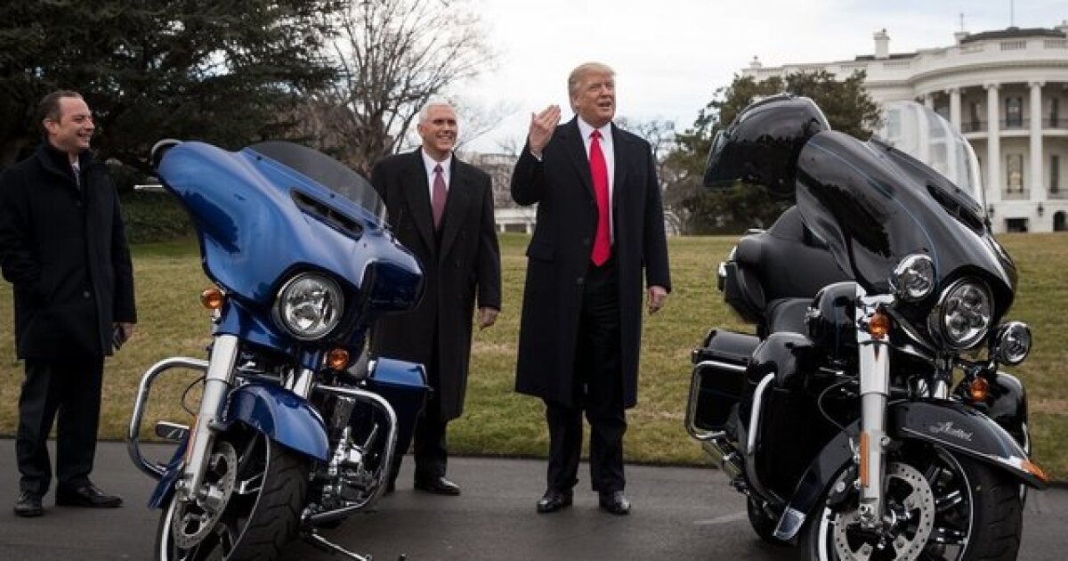 Trump warns Harley-Davidson: 'We won't forget'