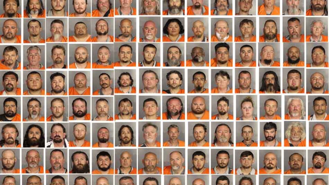 SLIDESHOW: Full list of bikers arrested; slideshow of all mugshots