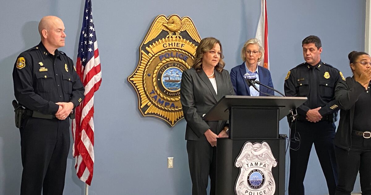 Tampa police chief resigns after golf cart traffic stop