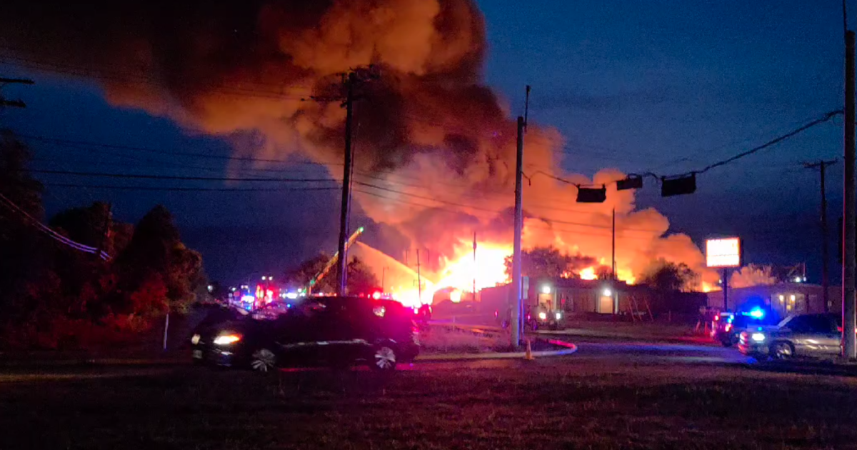 Temple Fire & Rescue battling fire on Industrial Boulevard