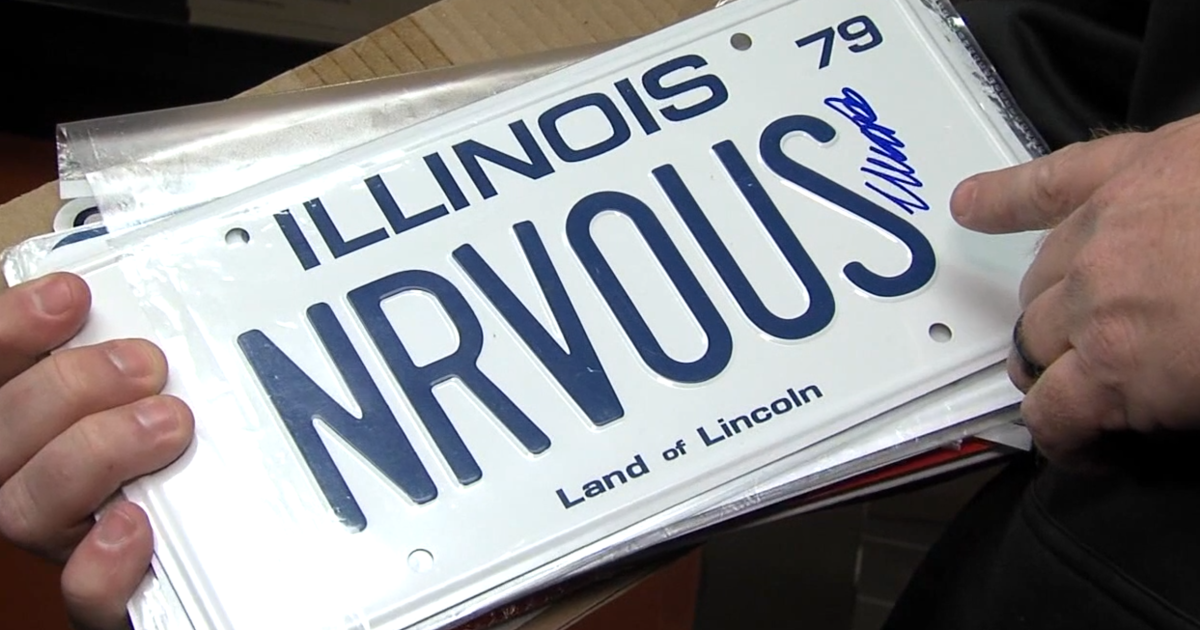 Man turns love for iconic movies into license plate art
