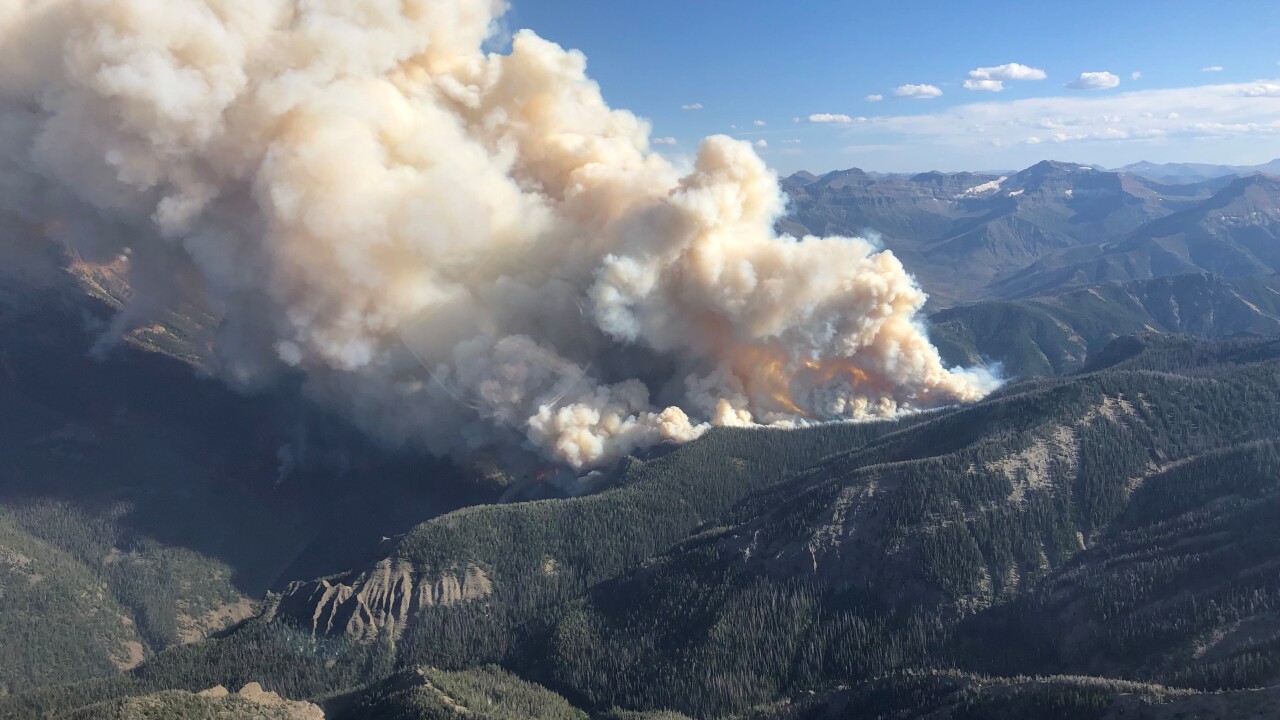 New fire ignites west of Cody near Yellowstone National Park