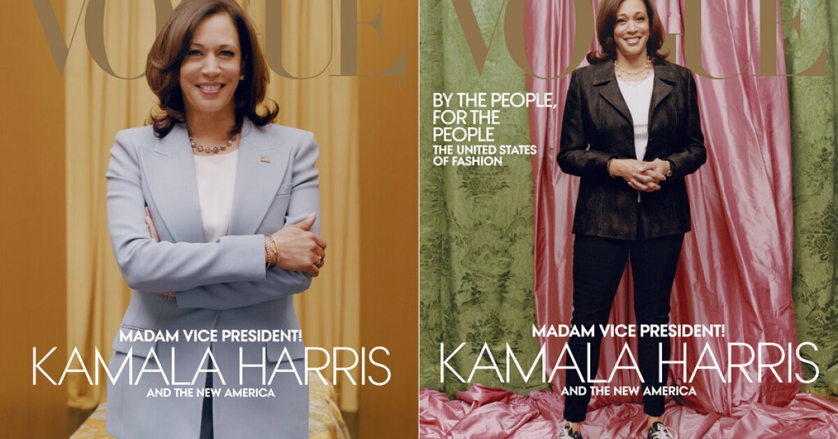 Harris team says it was blindsided by VP-elect's Vogue cover