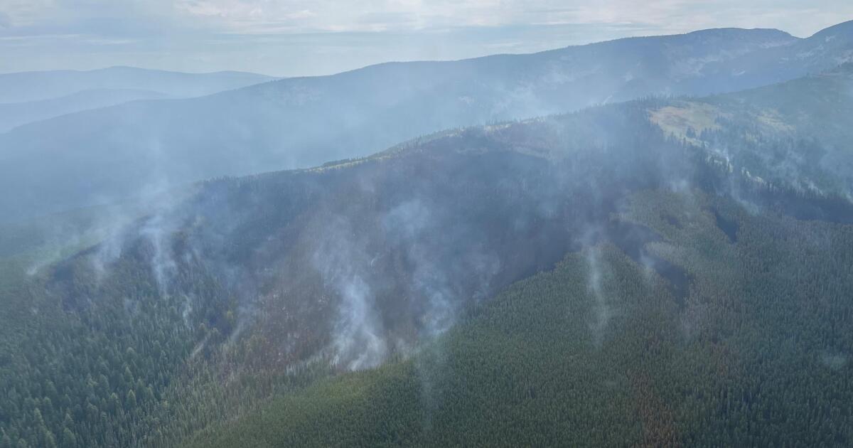 Johnson Fire holding at 270 acres east of Sula