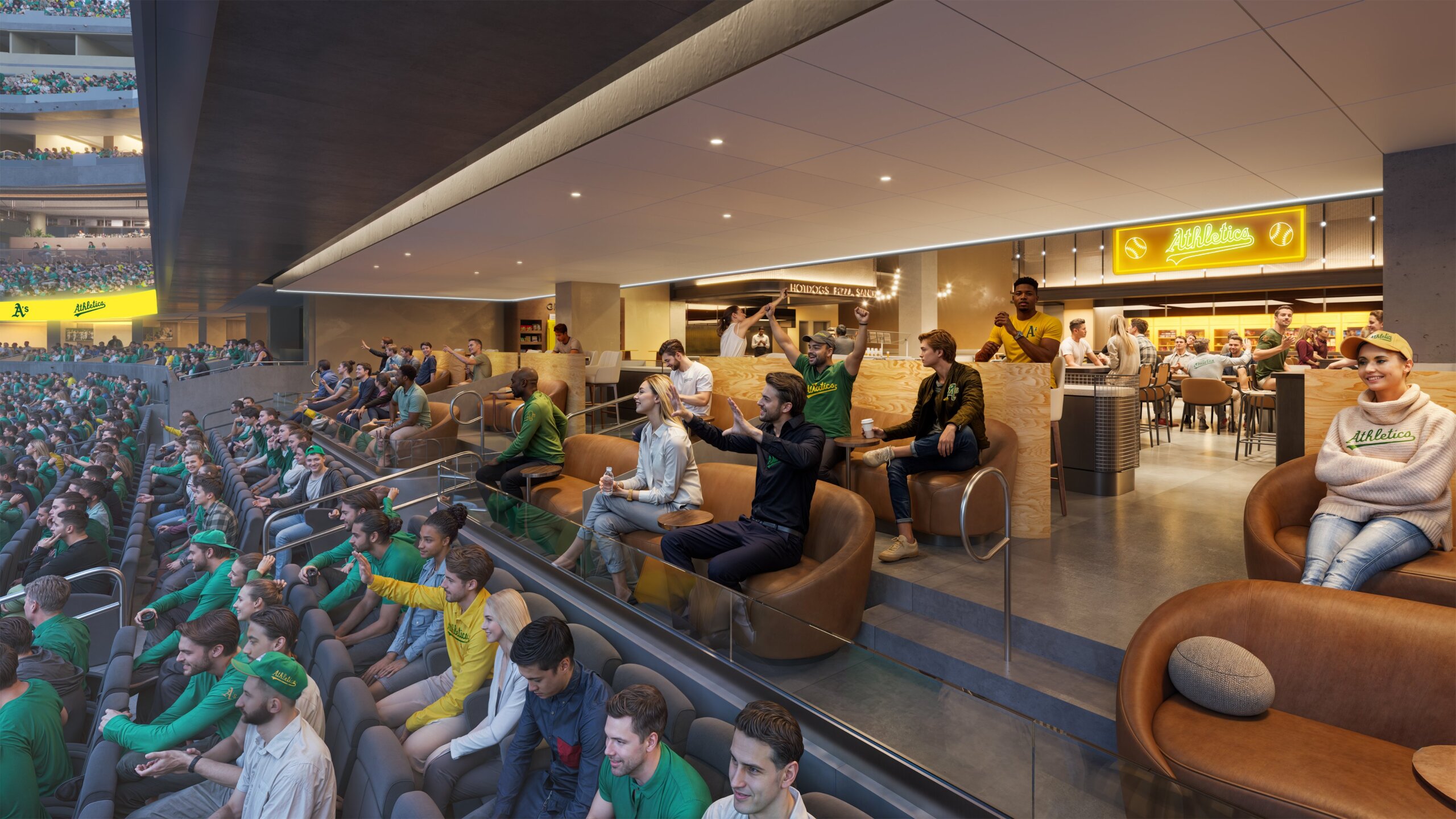 New renderings of proposed A's Las Vegas ballpark released