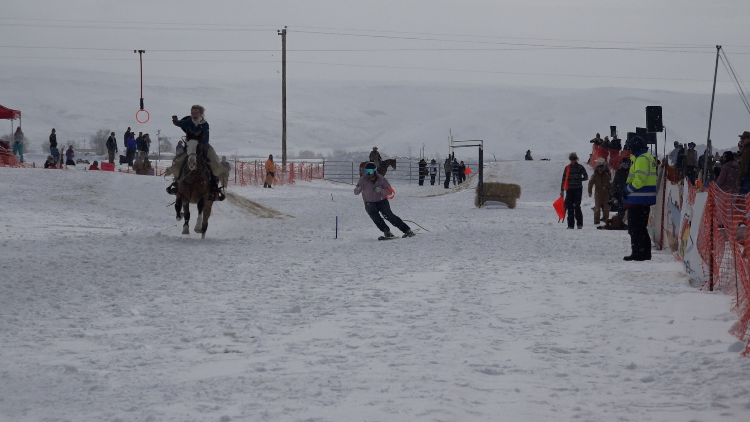 Skijoring brings two different cultures together in the Wood River Valley