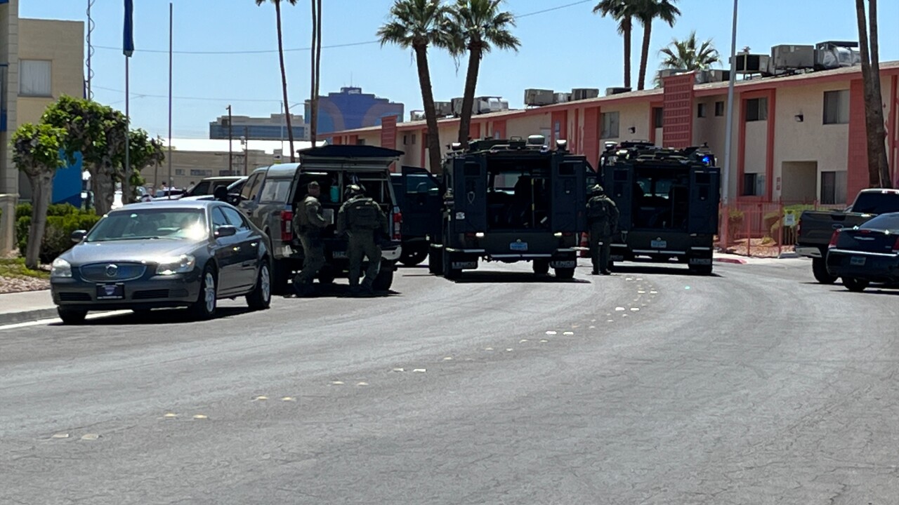 Suspect Taken Into Custody After Barricade Situation Near Palace Station
