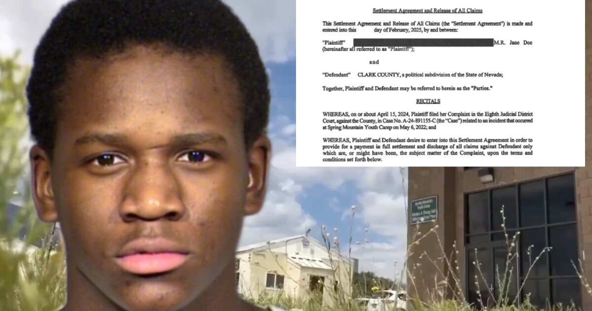 Clark County settles lawsuit over Spring Mountain Youth Camp attack