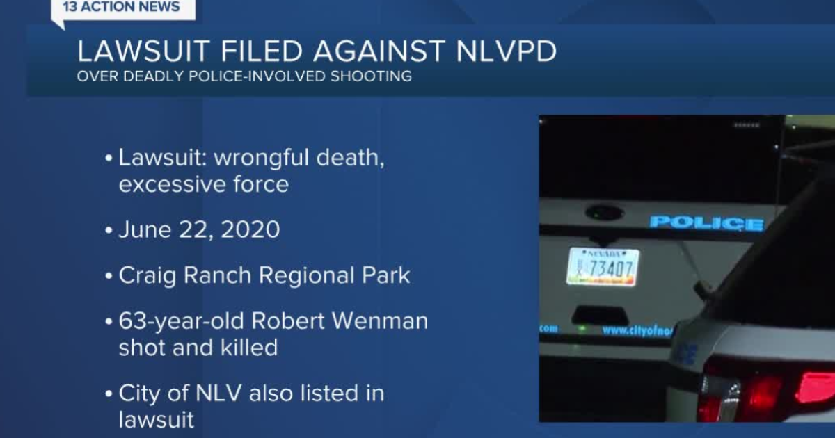 North Las Vegas Facing Lawsuit Over Officer Involved Shooting