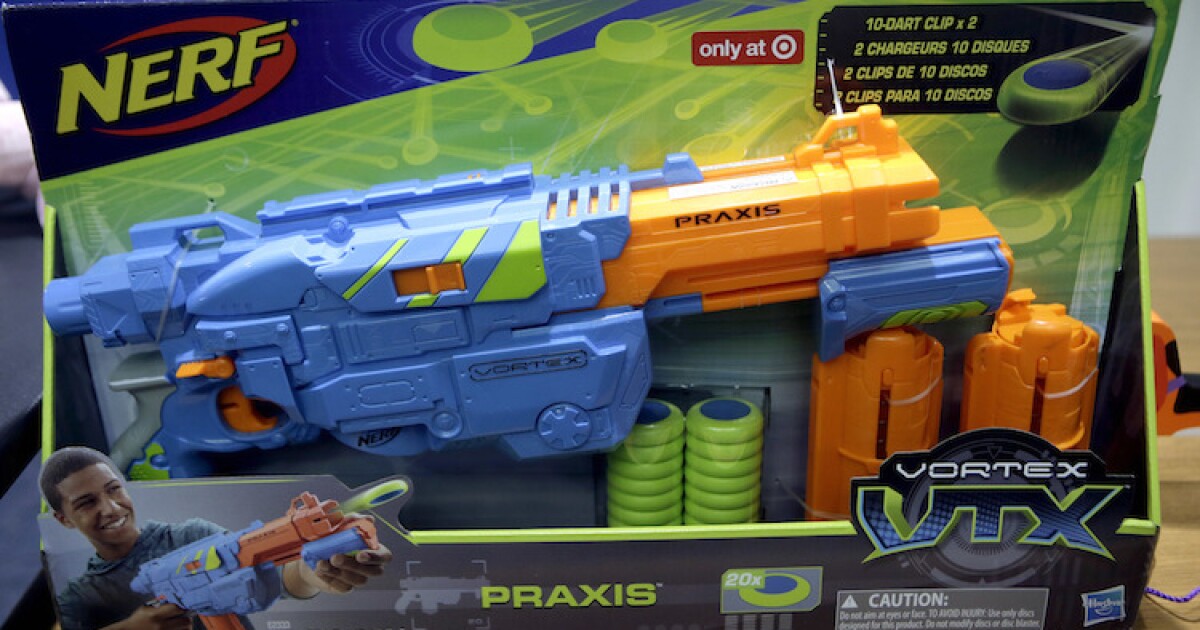 nerf vortex vtx praxis blaster