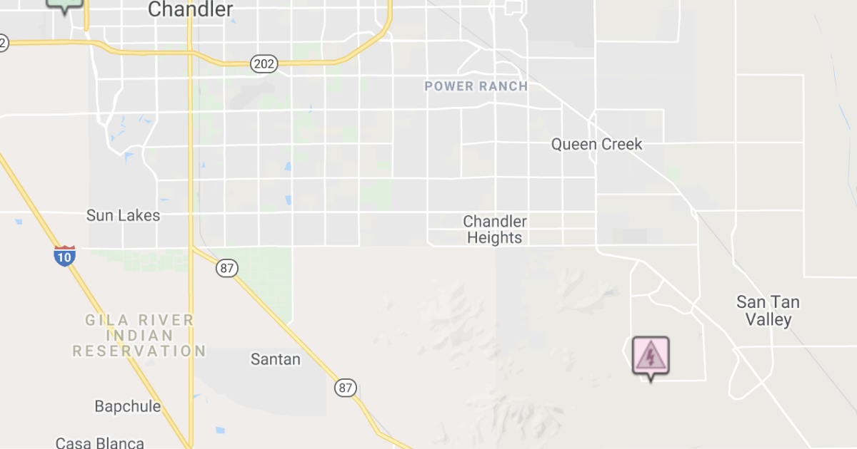 SRP: Over 1,500 customers affected by power outage in San Tan Valley