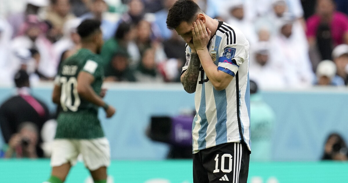 World Cup stunner: Saudi Arabia beats Messi's Argentina 2-1