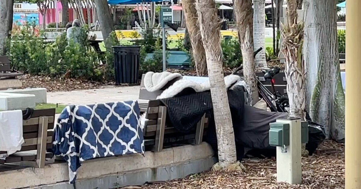 Homeless struggle to find shade, hydration during heat wave