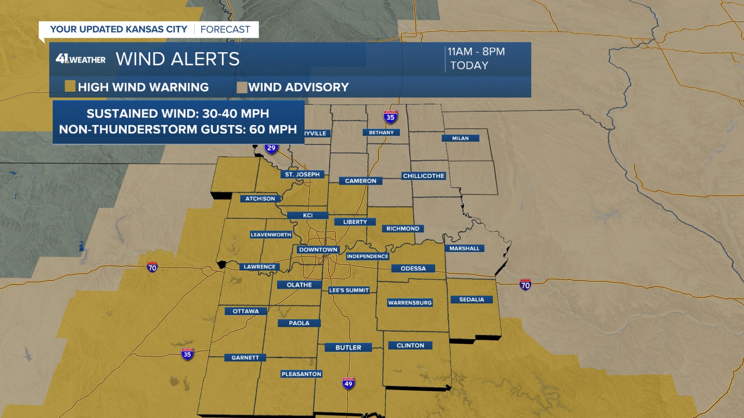 KSHB 41 Weather Blog | A breakdown on Friday's active weather day