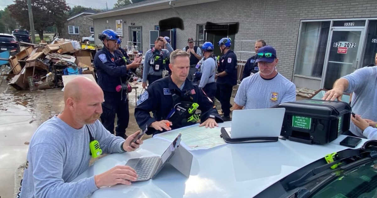Ohio Task Force 1 returns home after nearly 3 weeks of helping post ...