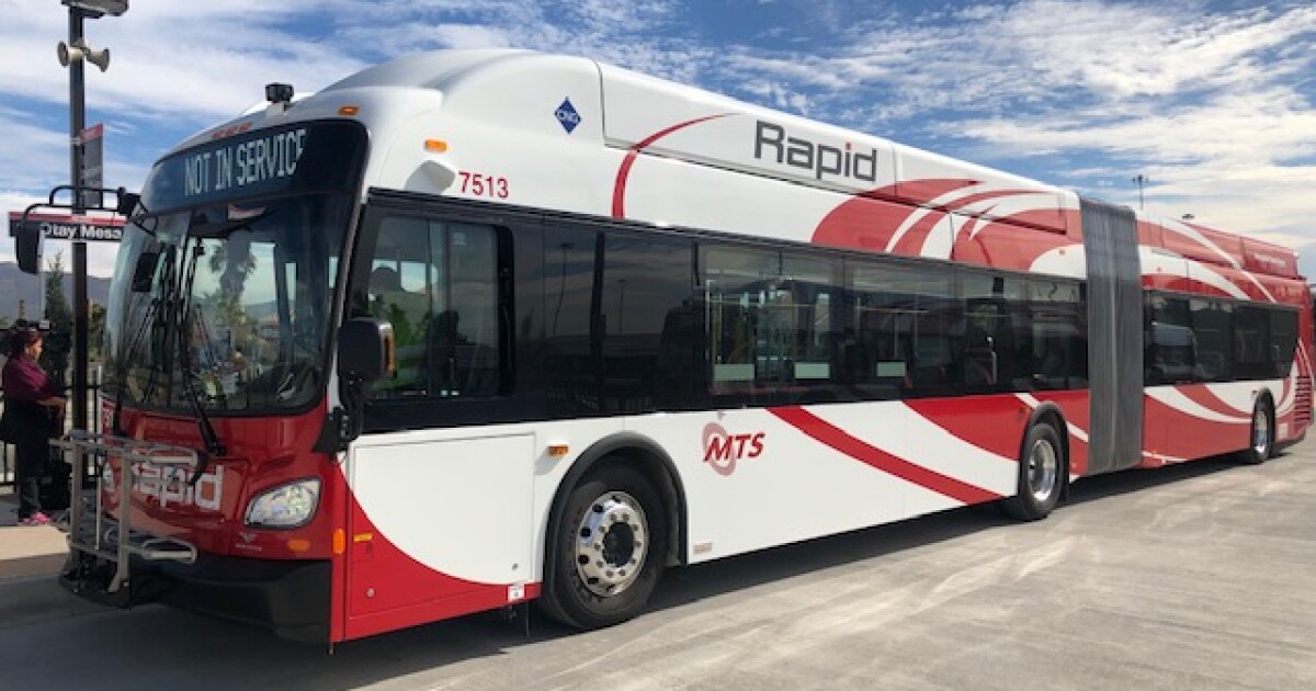 MTS launches new South Bay Rapid bus line to connect commuters to ...