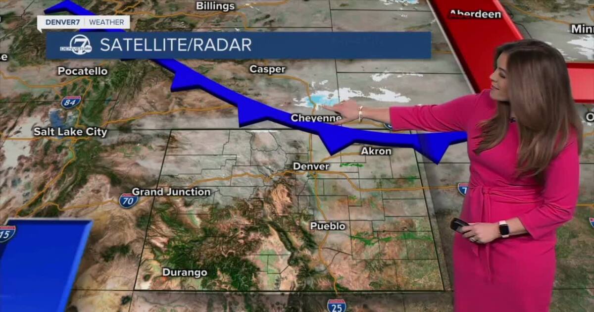 Mild, dry mid-week in Denver metro; chilly temps, light snow by Friday