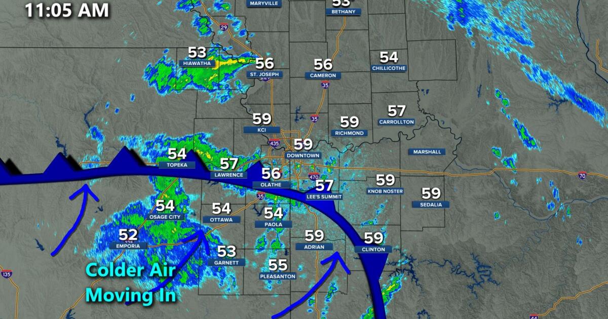 cold front radar
