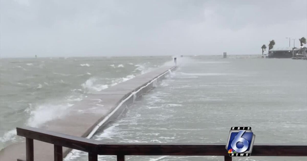 Tropical Storm Beta flooding along Intracoastal Waterway