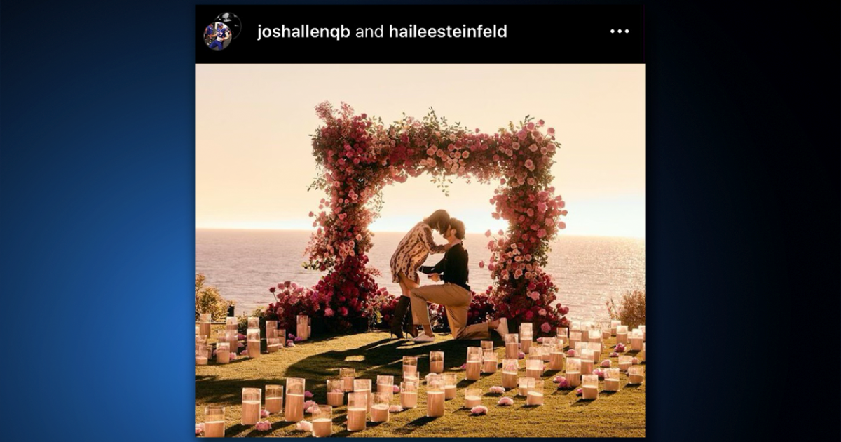 Buffalo Bills QB Josh Allen and Hailee Steinfeld announce their engagement