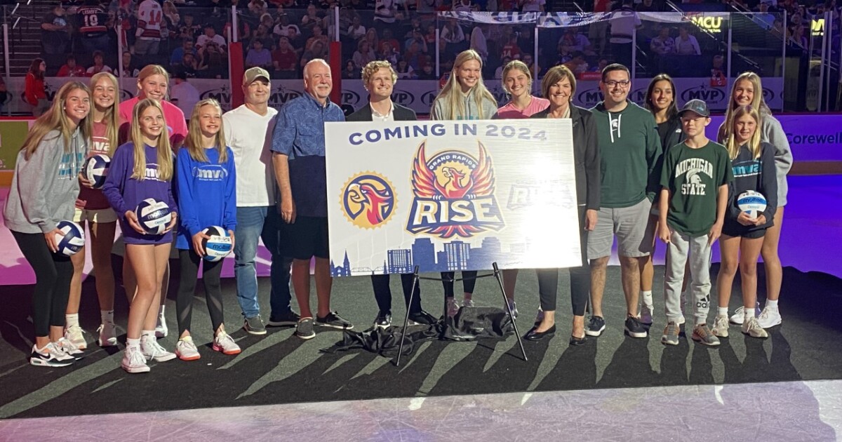 Pro volleyball team to be called the Grand Rapids Rise
